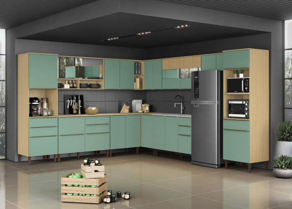 COZINHA MODULADA JULIA 01 - Produtos - Contato